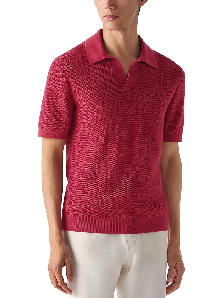 ZEGNA premium cotton polo shirt